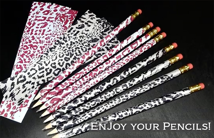 Pencil Wrap Tutorial - Friday House